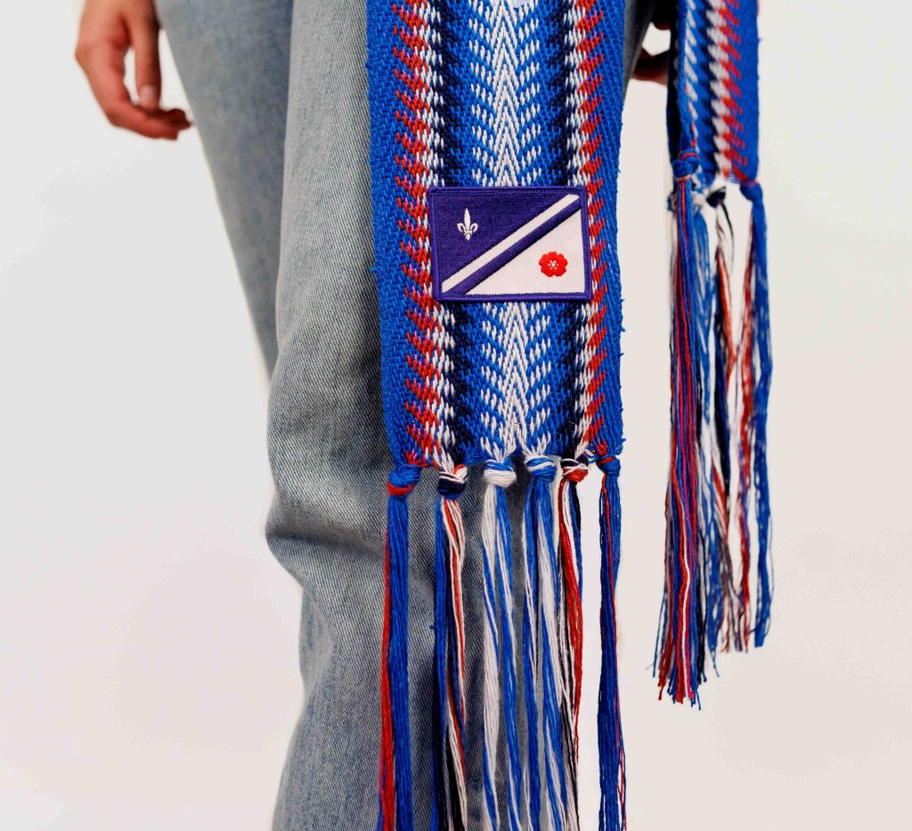 Heritage Franco-Albertan Arrow Sash - ACFA